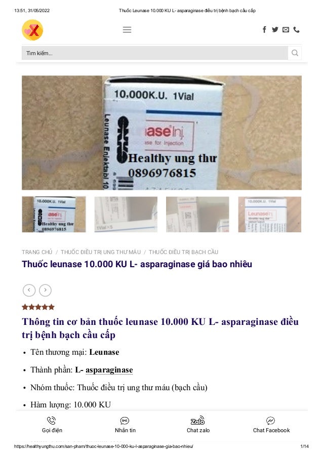 Leunase 10 000 KU L Asparaginase dieu tri benh bach cau cap.pdf