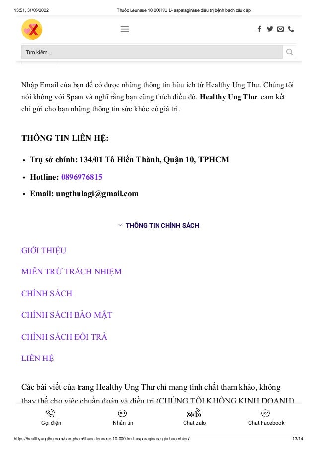 Leunase 10 000 KU L Asparaginase dieu tri benh bach cau cap.pdf