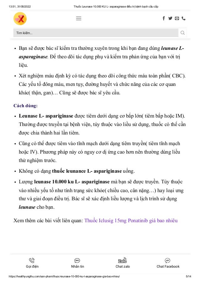 Leunase 10 000 KU L Asparaginase dieu tri benh bach cau cap.pdf
