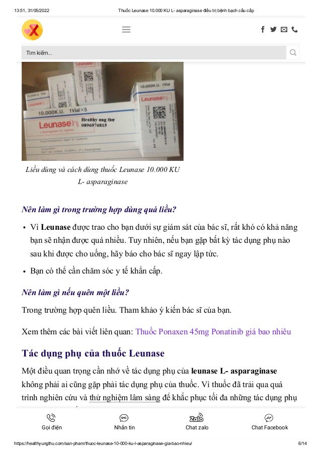 Leunase 10 000 KU L Asparaginase dieu tri benh bach cau cap.pdf