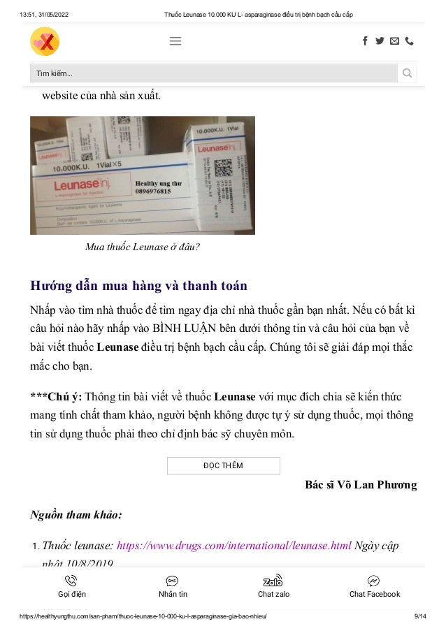 Leunase 10 000 KU L Asparaginase dieu tri benh bach cau cap.pdf