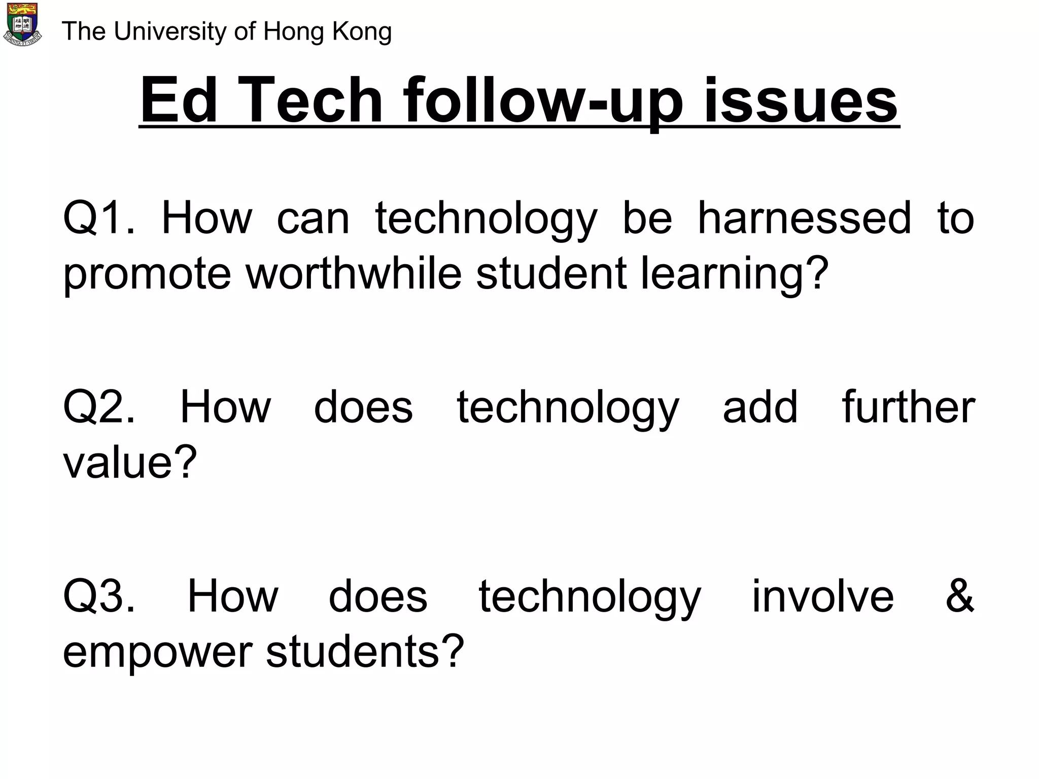Technology-enabled learning-oriented assessment | PPT