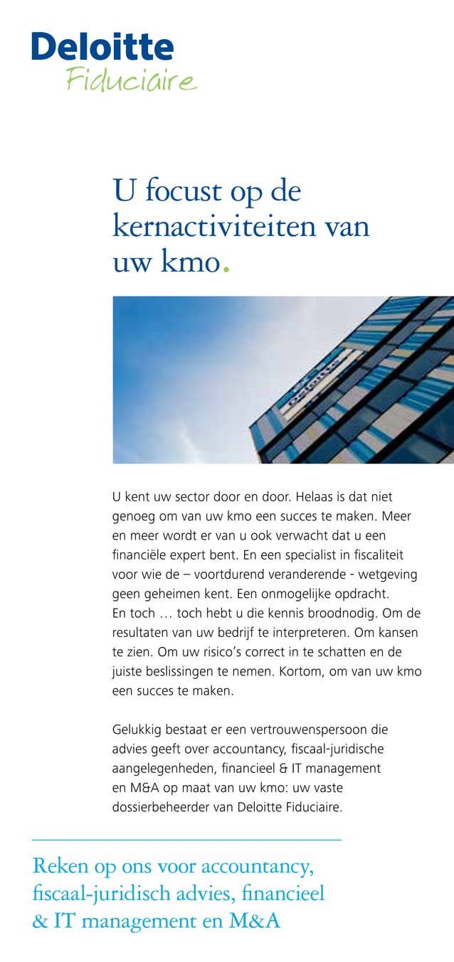 Leuven kwaliteitsadvies voor kmo's | PDF