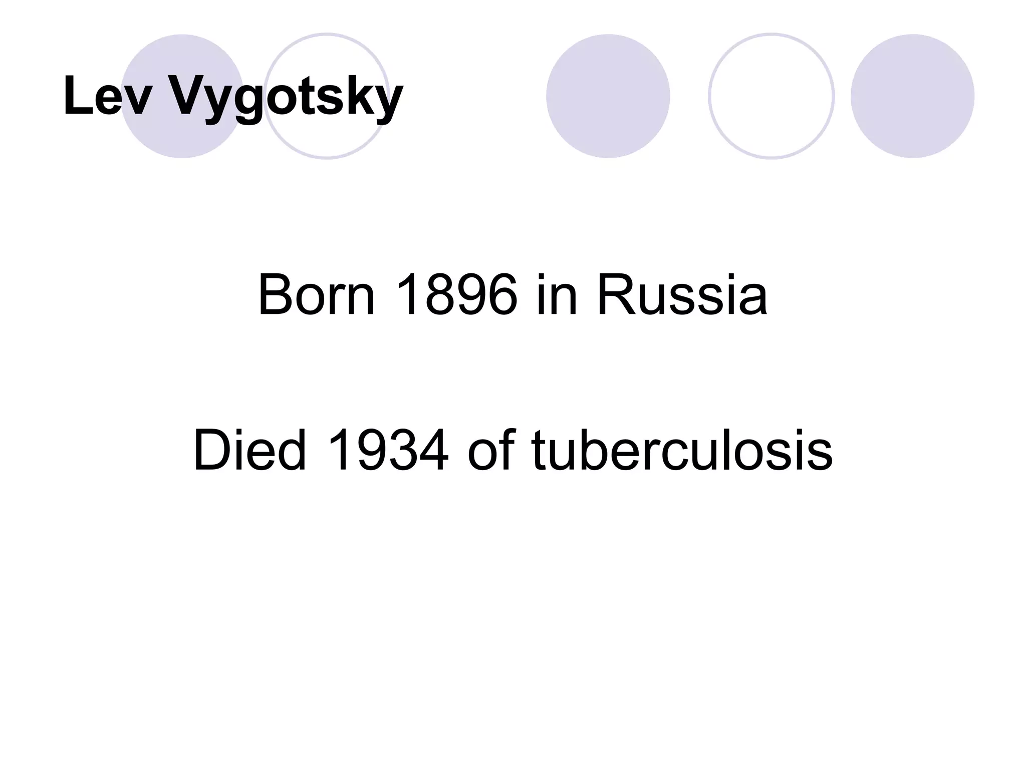 Lev Vygotsky | PPT