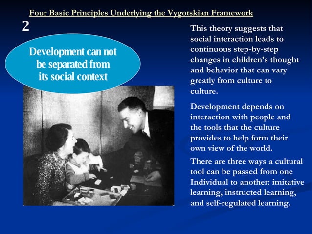 Lev Vygotsky And Sociocultural Theory | PPT | Parenting | Family and ...
