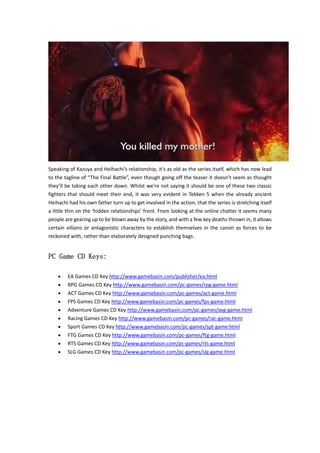 Tekken 7 10 essential features every fan wants to see www.gamebasin.com