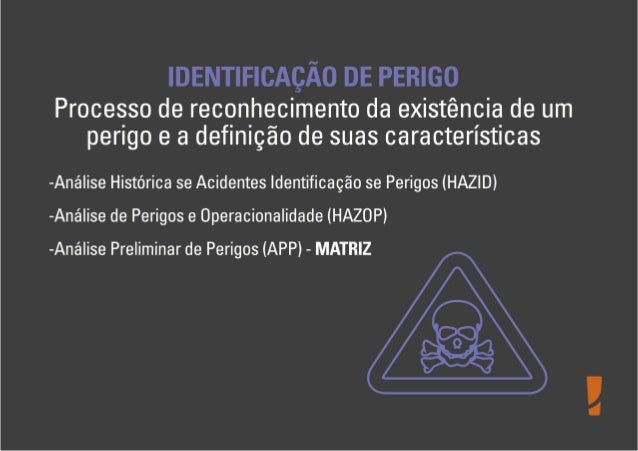 Levantamento de Perigos e Riscos Ocupacionais Levantamento de Perigos e Riscos Ocupacionais