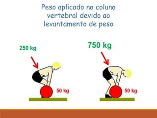 LEVANTAMENTO PESO ergonomia básica no trabalho | PPT