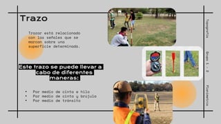 PARTES Y PASOS LEVANTAMIENTO TOPOGRAFICO | PPTX