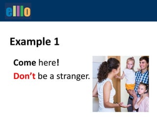 Level 2-03 imperatives | PPTX