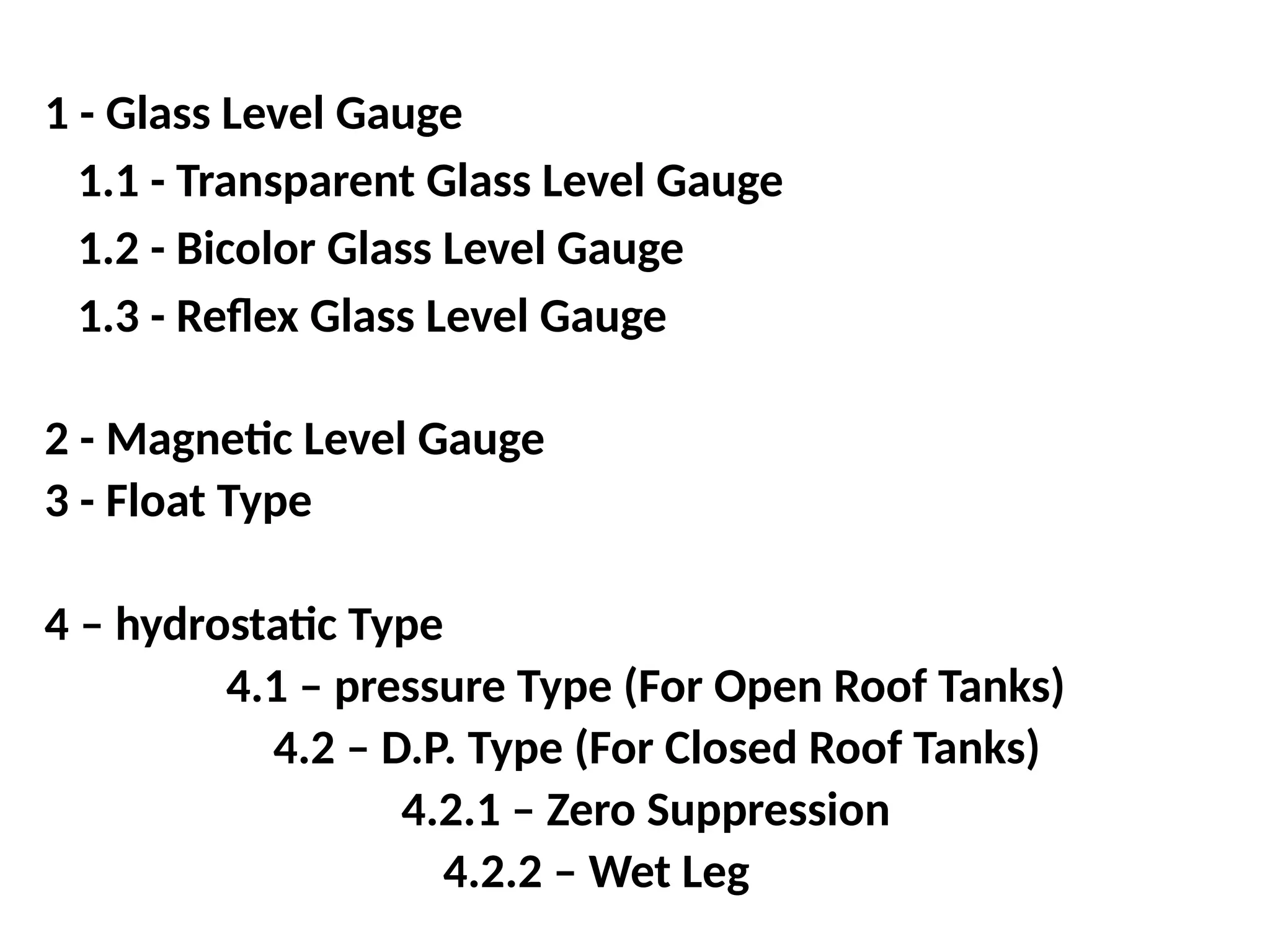 level measurement instrument in industerial | PPT | Free Download