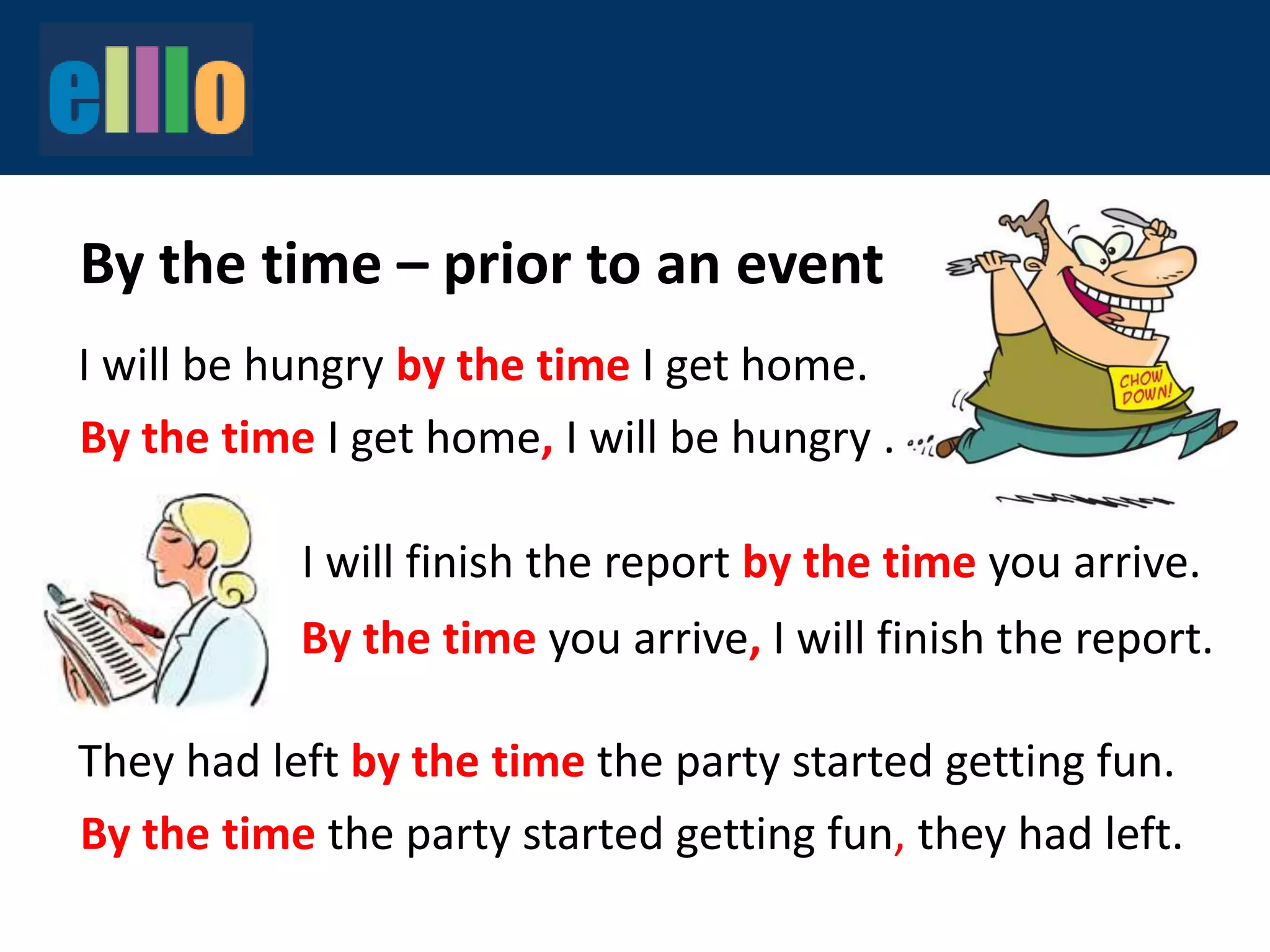 Level 5-02 Subordinating Conjunctions of Time | PPT
