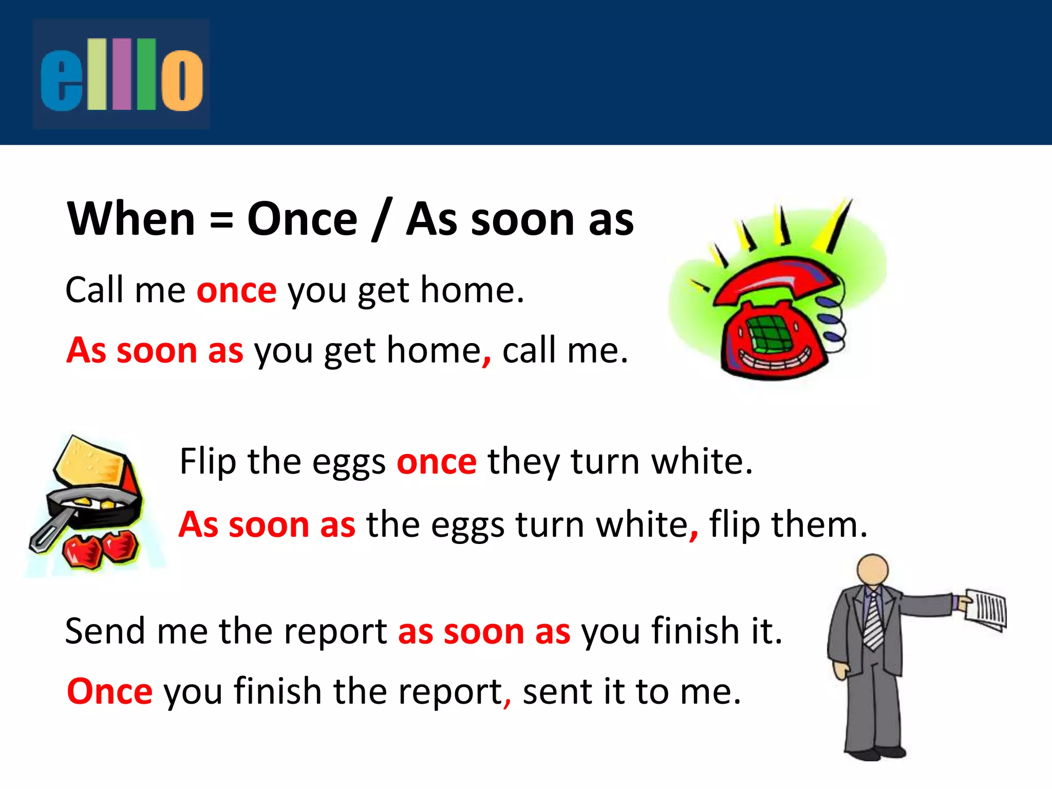 Level 5-02 Subordinating Conjunctions of Time | PPT