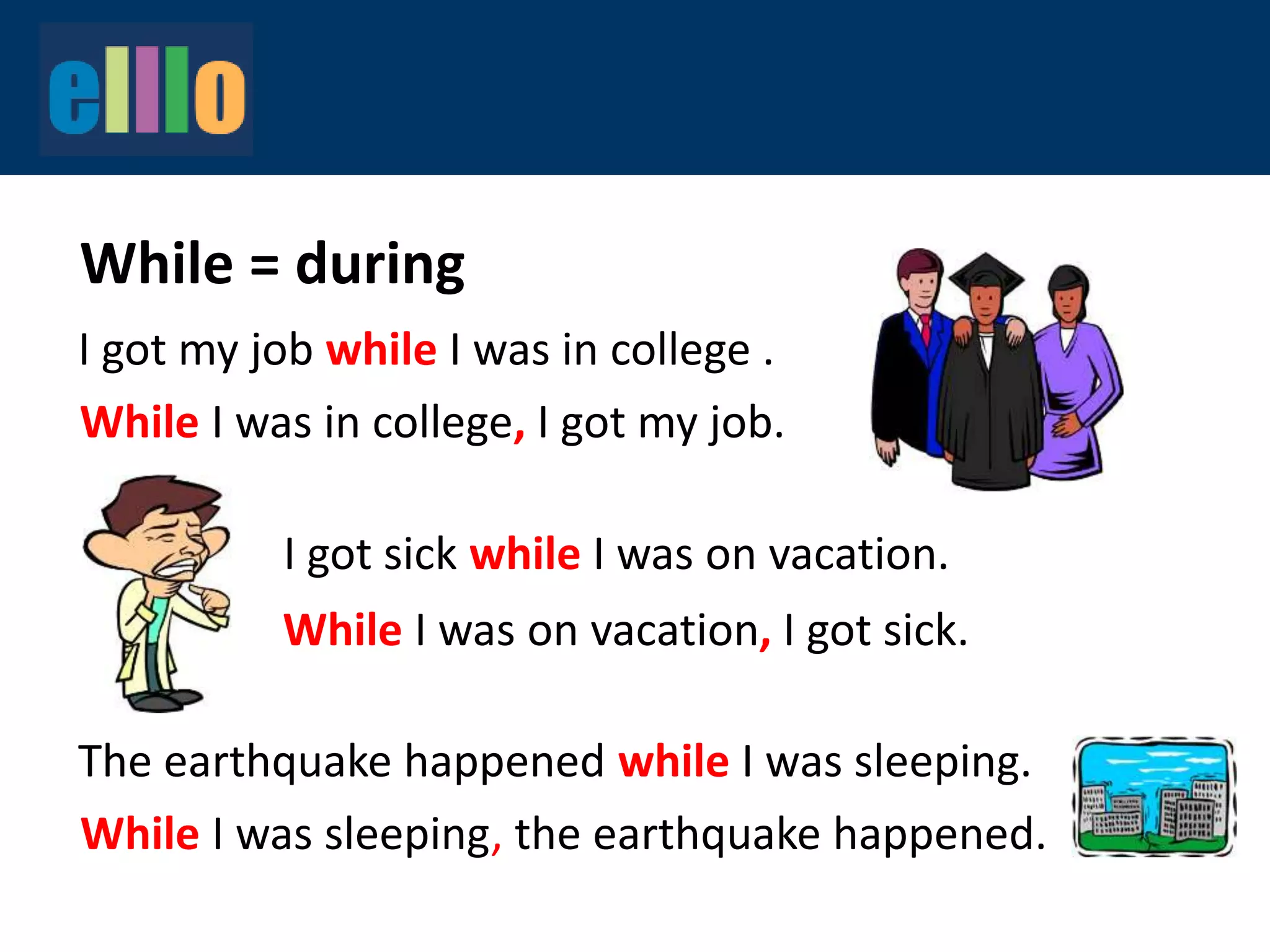 Level 5-02 Subordinating Conjunctions of Time | PPT