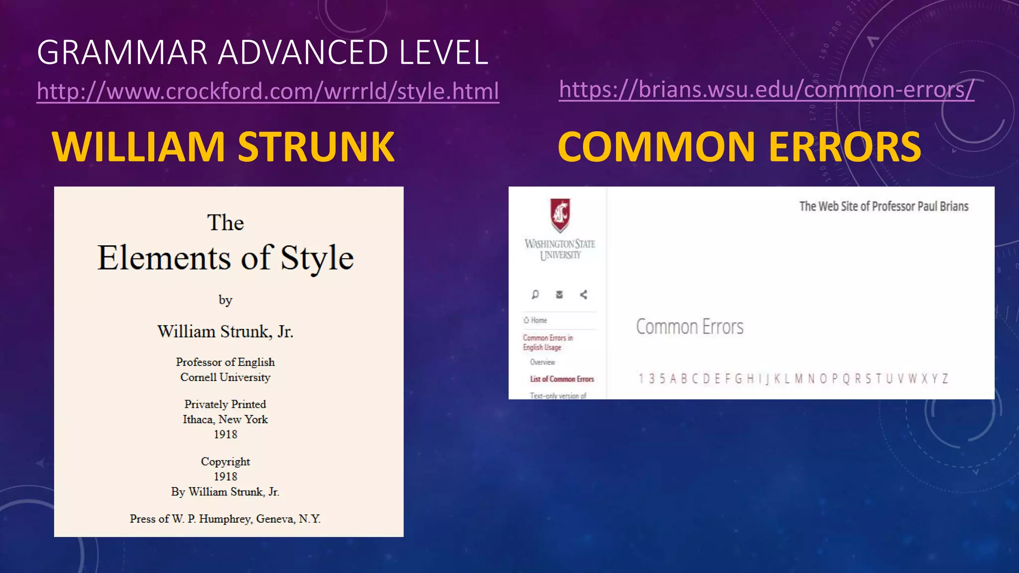 BEING GRAMMARIAN | PPTX