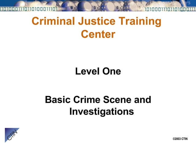 Level1 Part7 Basic Investigations | PPT