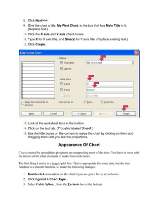 Open Office Calc : Level1 | PDF