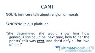 Essential GRE Words: Level 1 Lesson 1 | PPT