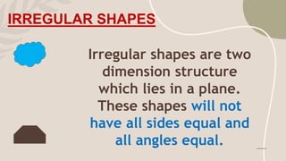 Level 1 shapes and it's types for grade 8 | PPTX | Geography | Science