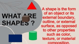 Level 1 shapes and it's types for grade 8 | PPTX | Geography | Science