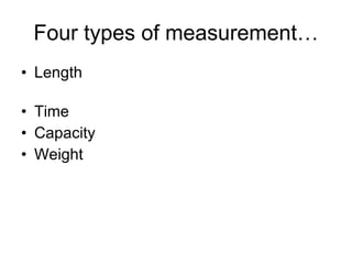 Introduction to Measurements | PPT