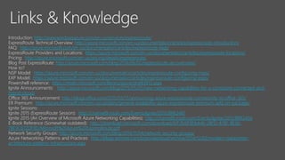 Azure Express Route | PPTX