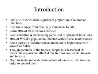 Level 200 Parasitology parasites lecture.pptx | Infectious Diseases ...