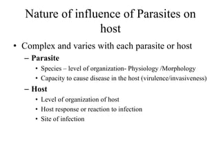 Level 200 Parasitology parasites lecture.pptx