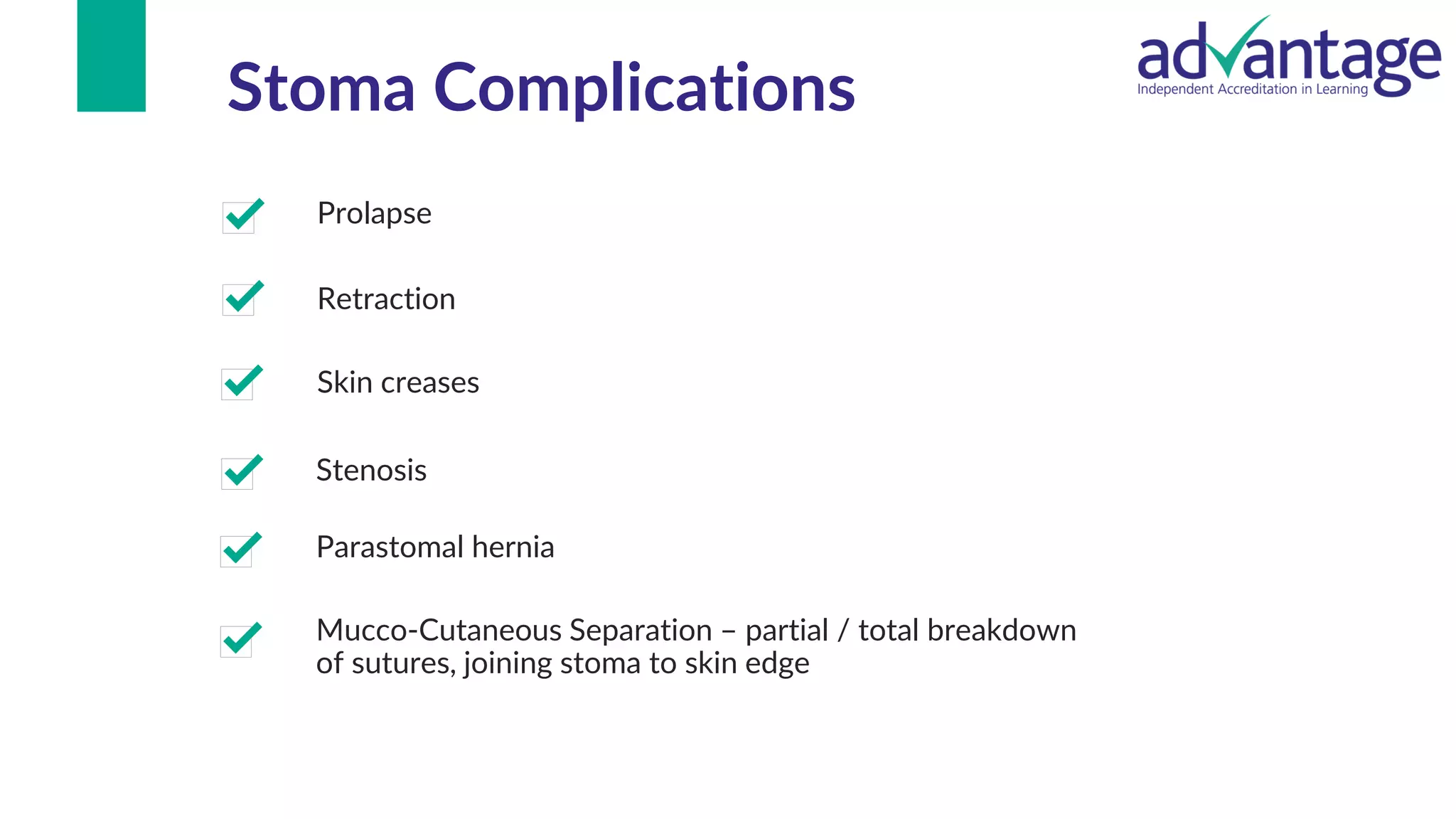 Level 2 Award in Stoma Care Awareness | PPT