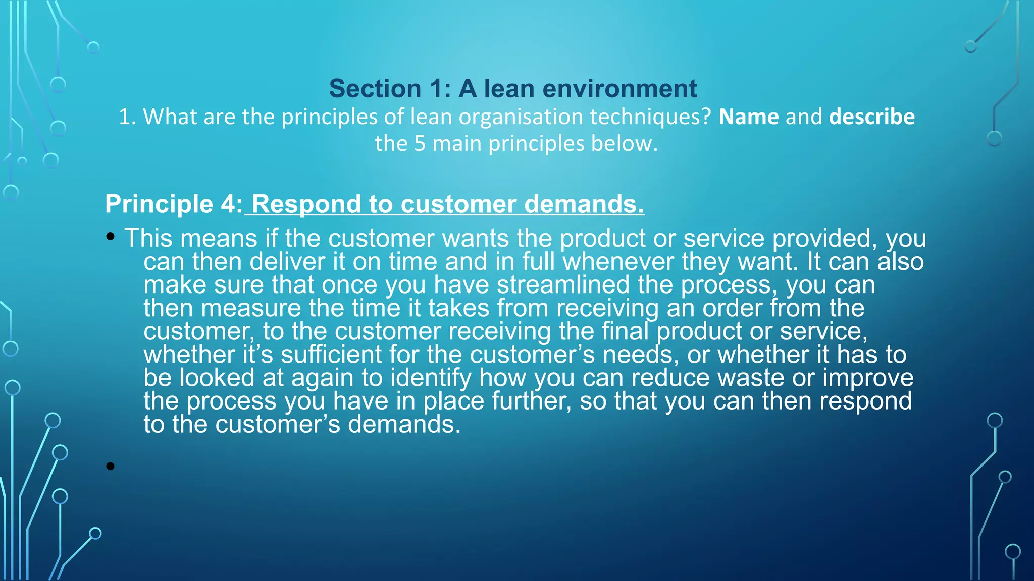 Level 2 certificate in lean organisation management techniques ...