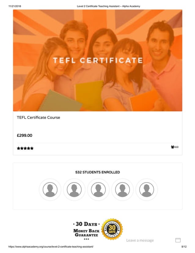 Level 2 certificate teaching assistant - Alpha Academy | PDF ...