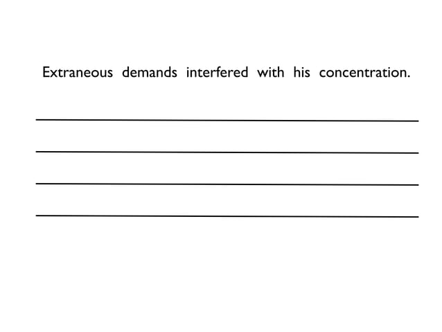 Level 2 parts of sentence | PPT