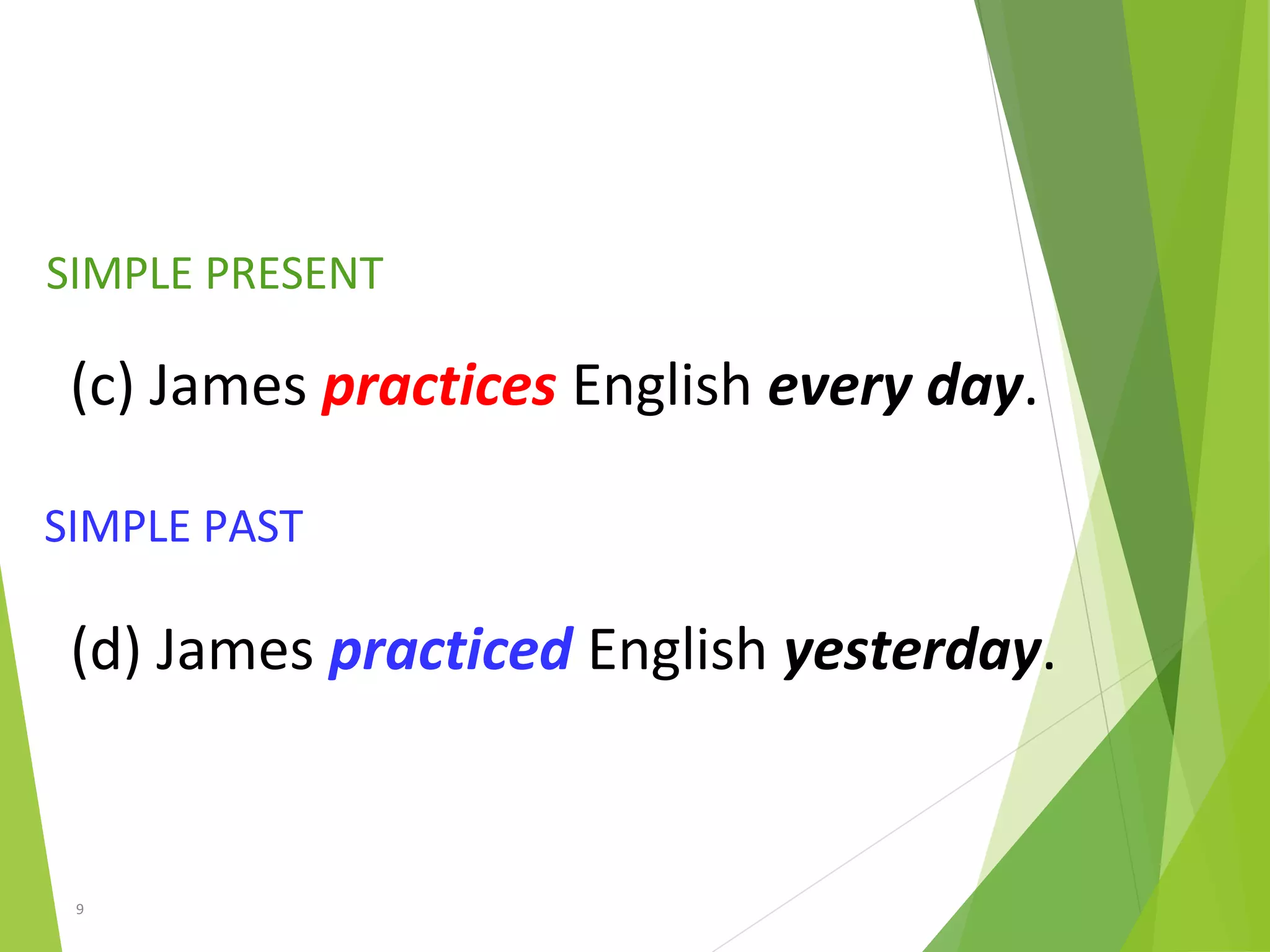 Level 2 unit 12 past simple (all forms) regular and irregular verbs | PPT