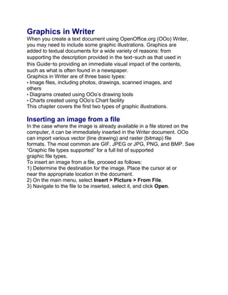 Open Office Writer : Level2 | DOCX | Desktop Publishing | Computer ...