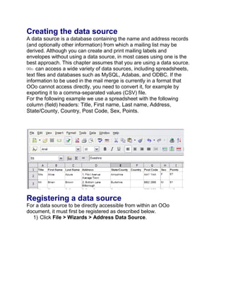 Open Office Writer : Level2 | DOCX | Desktop Publishing | Computer ...