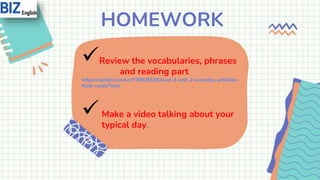 LEVEL 3 - UNIT 2 - EVERYDAY ACTIVITIES.pptx