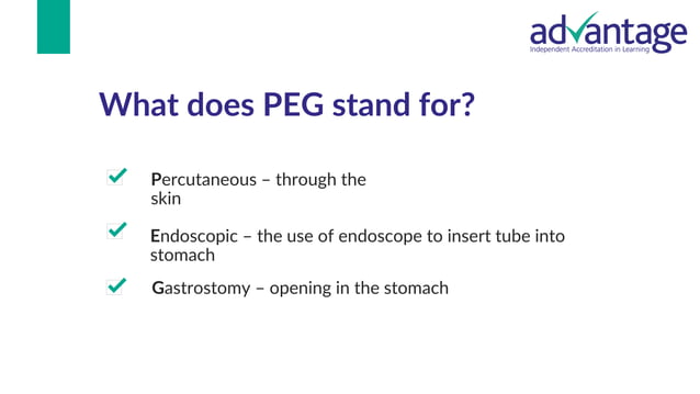 Level 3 Award in PEG Feeding | PDF | Digestive Disorders | Diseases and ...