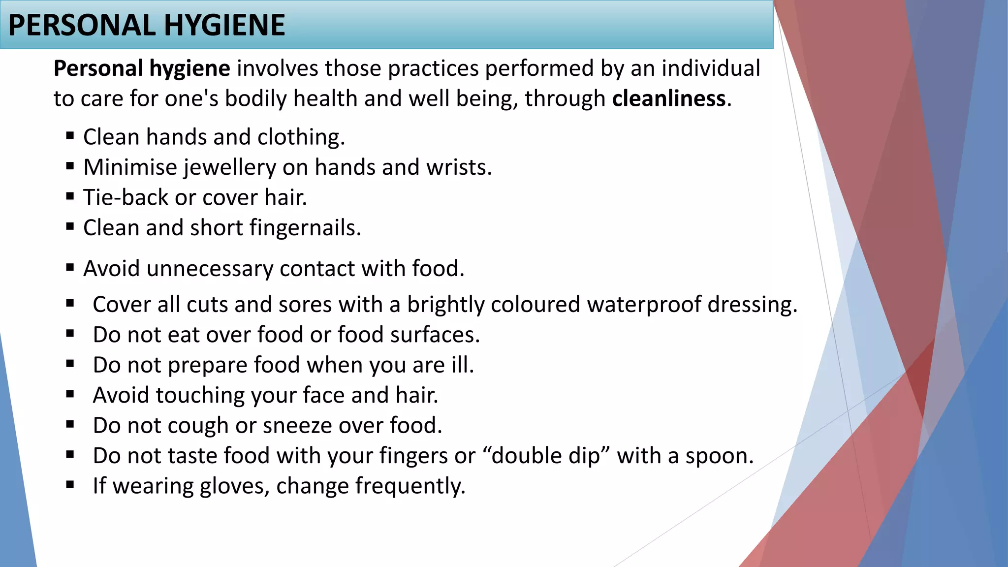 Level 3 food safety and hygiene | PPTX