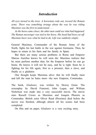 Penguins readers - Gladiator - Level 4 book | PDF