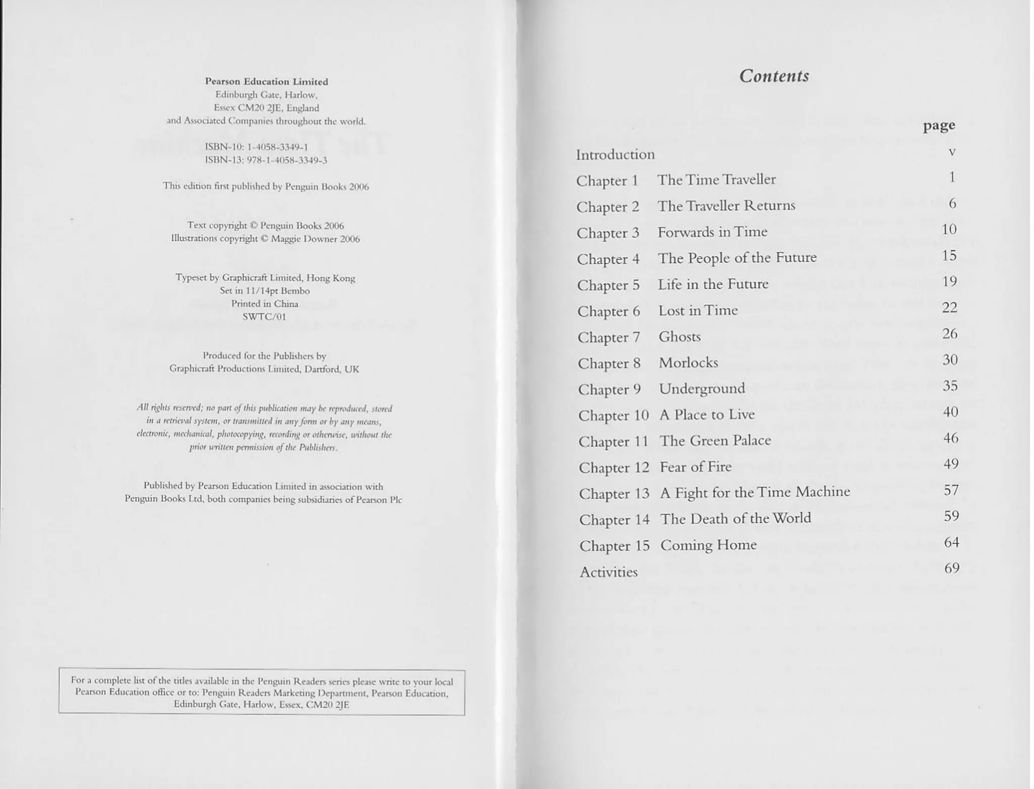 The time machine - penguin readers | PDF