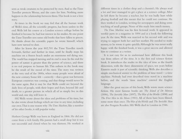 The time machine - penguin readers | PDF | Sci-fi and Fantasy | Hobbies ...