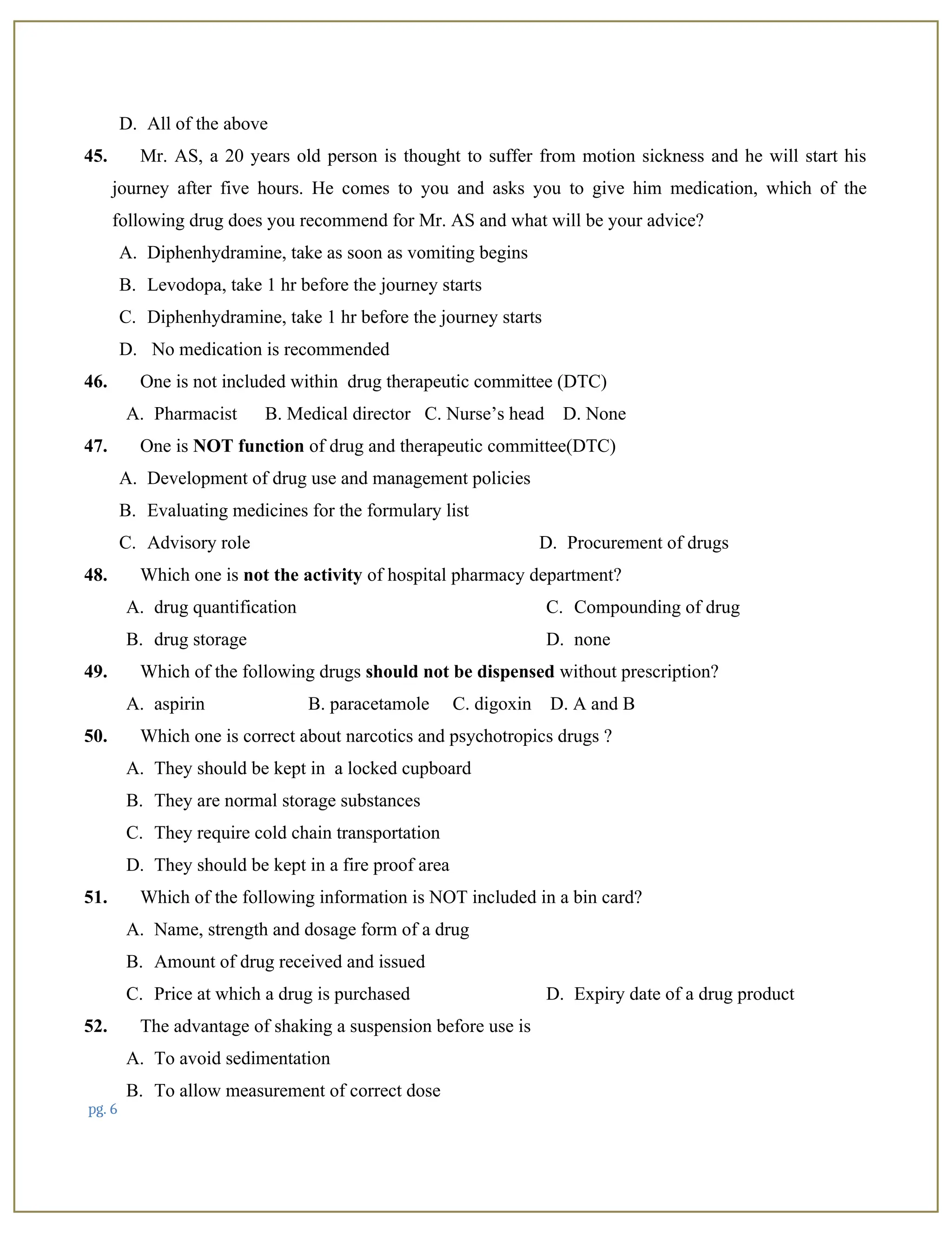 level 4 coc exam for studentspharmacy.docx