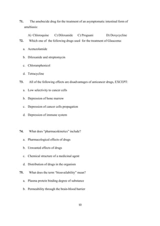 level 4 coc exam for studentspharmacy.docx