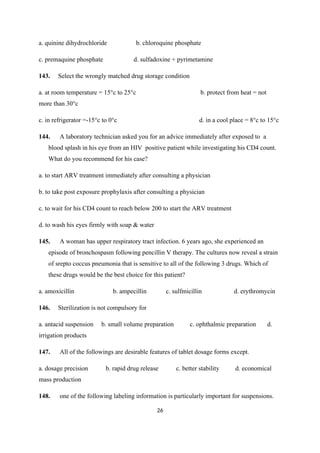 level 4 coc exam for studentspharmacy.docx