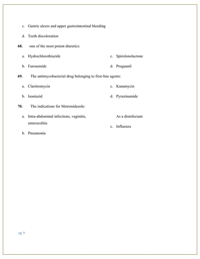 level 4 coc exam for studentspharmacy.docx