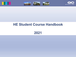 Gloscol HNC Construction Level 4 handbook 2021 | PPTX