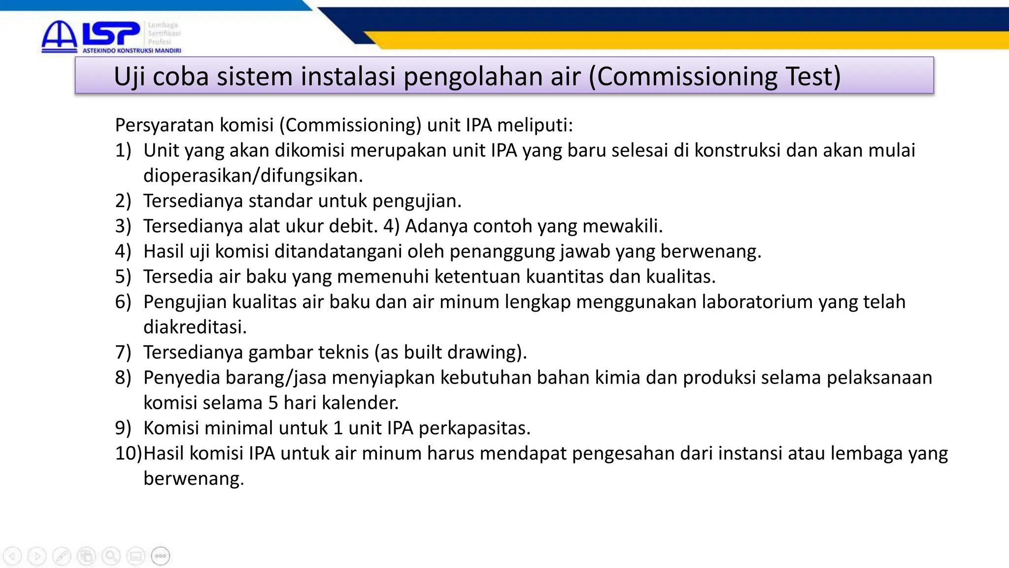 PPT PELAKSANA KONSTRUKSI BANGUNAN UNIT DISTRIBUSI SPAM | PPTX