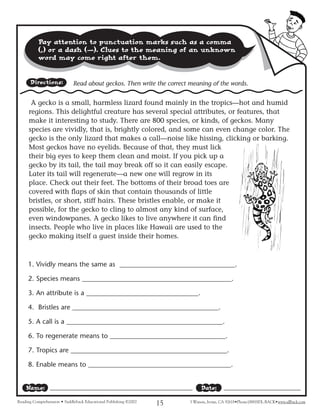 Reading comprehension level four for english languange | PDF