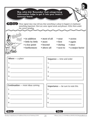 Reading comprehension level four for english languange | PDF