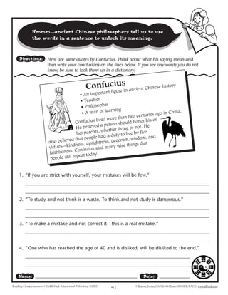 Reading comprehension level four for english languange | PDF